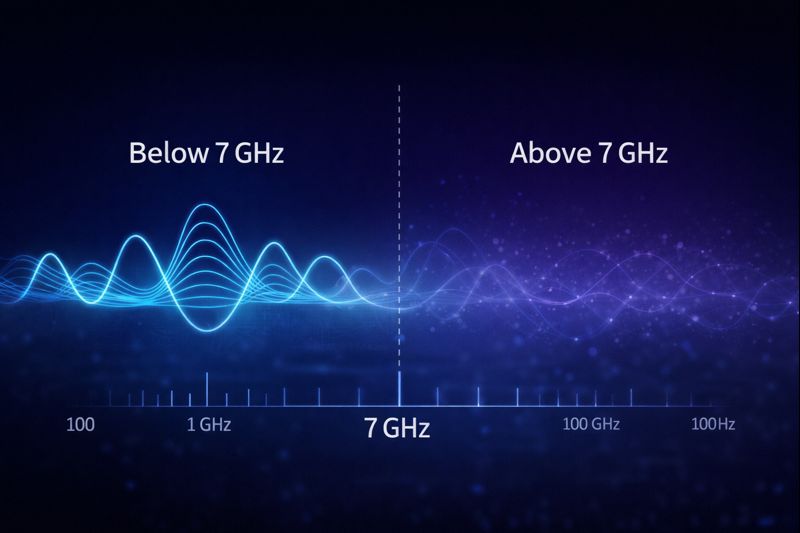 Why Wireless Threats Above 7 GHz Rarely Matter