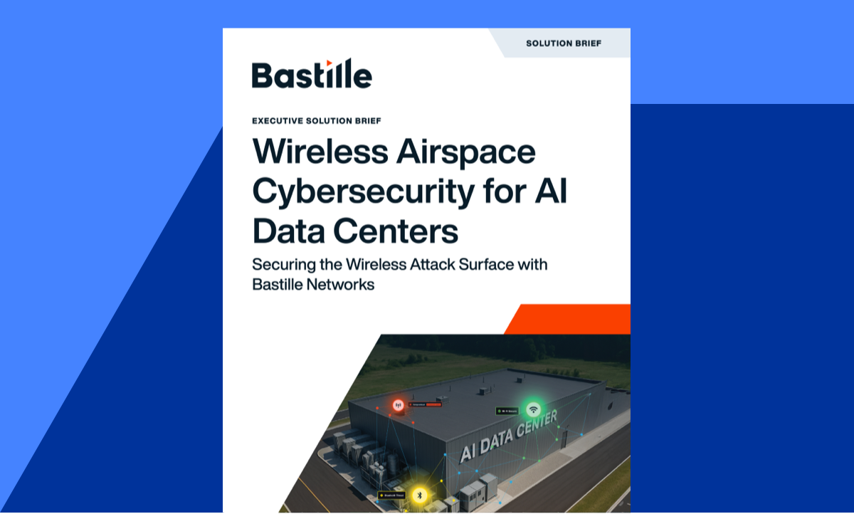 AI Data Center Wireless Airspace Cybersecurity - Bastille Networks